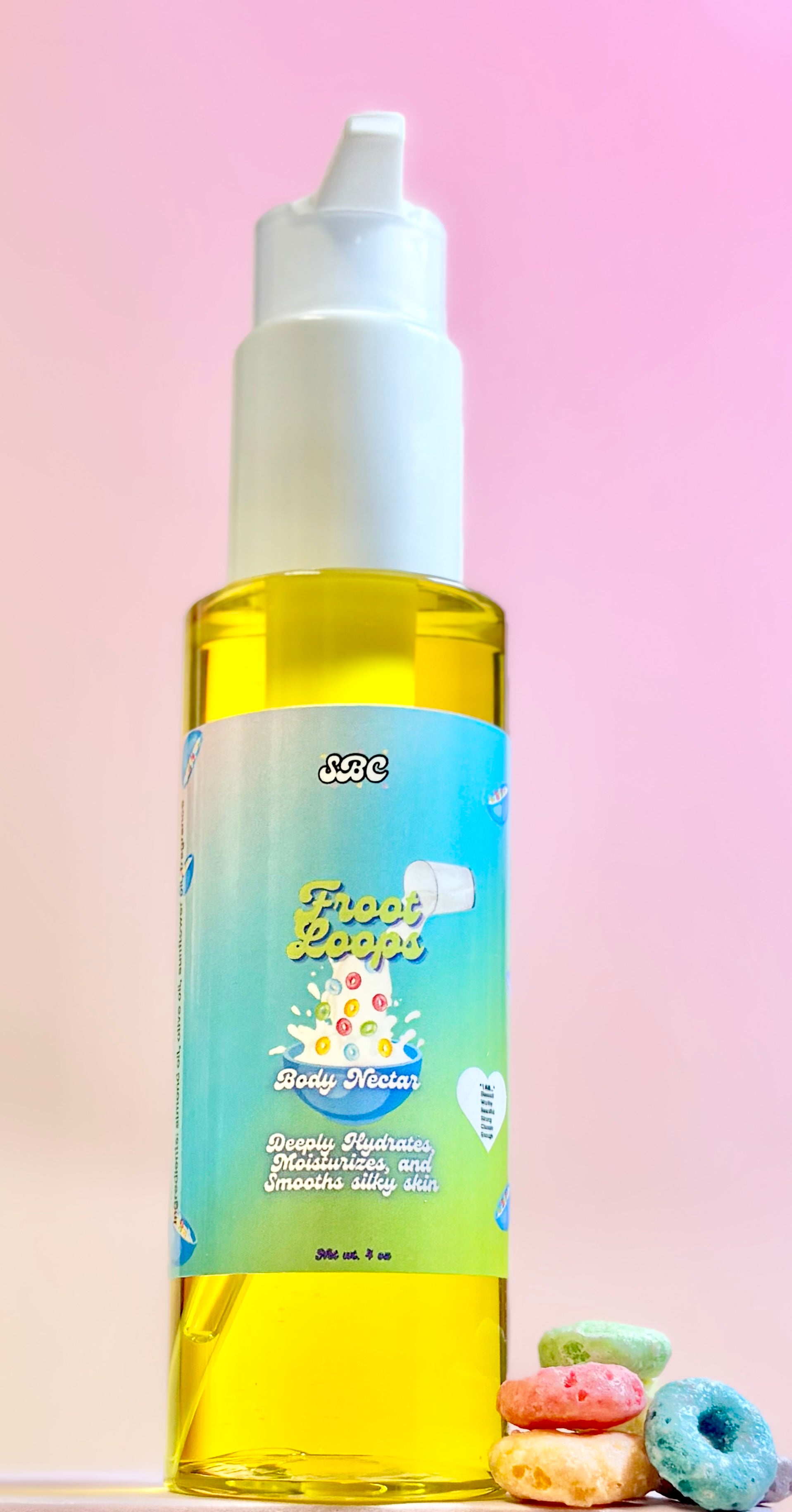 Froot Loops Body Oil – Secret Blur Cosmetics